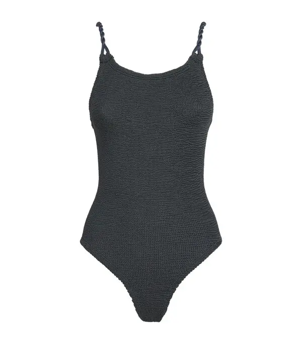 Hunza G Twisted-strap Camille Swimsuit