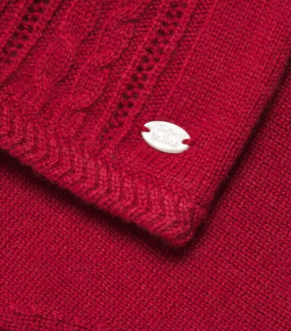 TARTINE ET CHOCOLAT Cable-knit Cardigan
