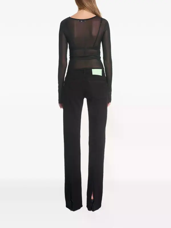 AXEL 113 Gia Ruched Long-sleeve Top