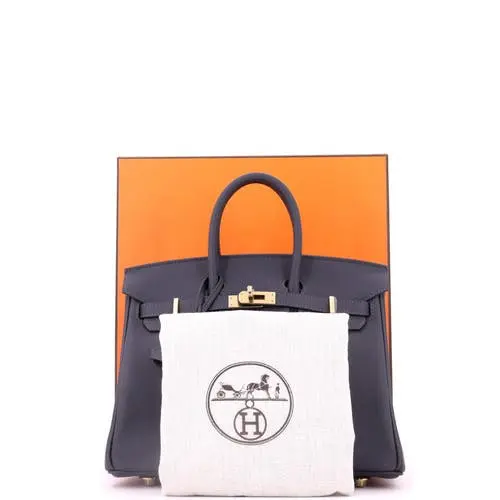 Hermès Birkin Handbag Verso Swift With Permabrass Hardware 25