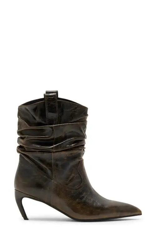 Jeffrey Campbell Desolation Slouch Leather Ankle Boot