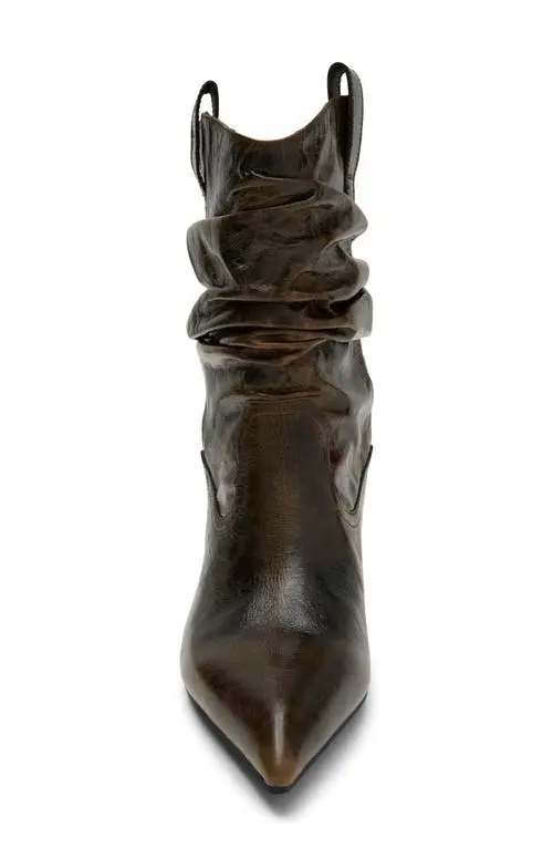 Jeffrey Campbell Desolation Slouch Leather Ankle Boot