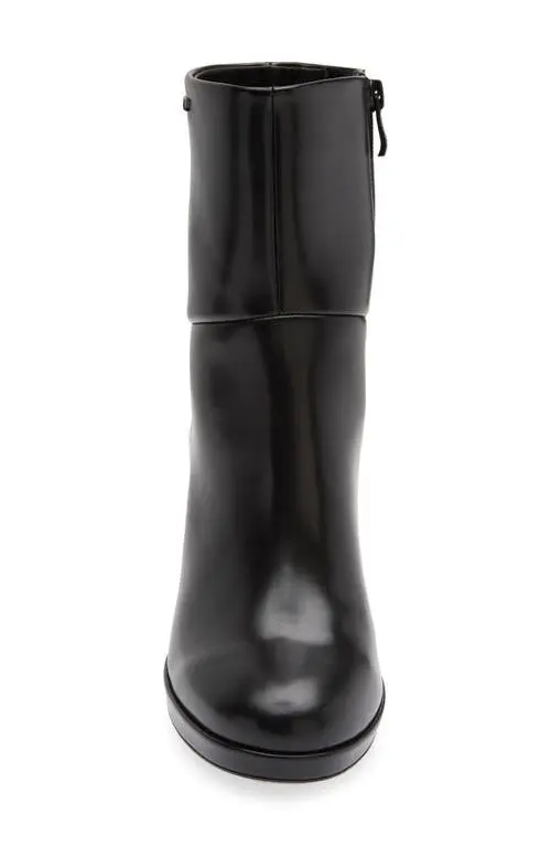 Dkny Denisa Faux Leather Heeled Bootie