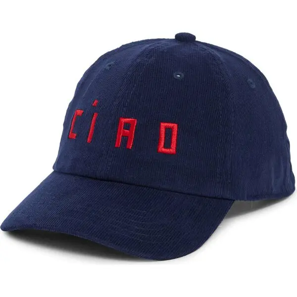 Clare V. Corduroy Baseball Cap