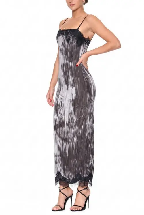 Rachel Rachel Roy Crescelle Sleeveless Plisse Slip Dress
