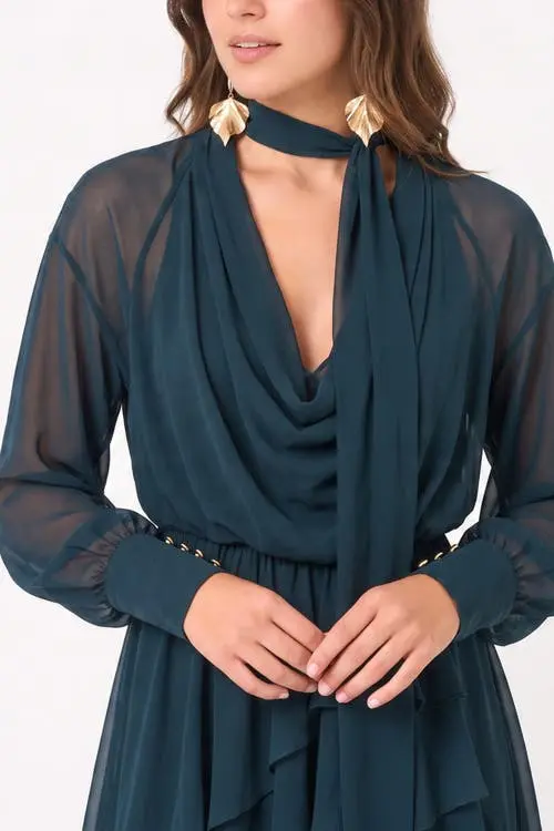 Rachel Rachel Roy Maurguerite Ruffle Maxi Dress