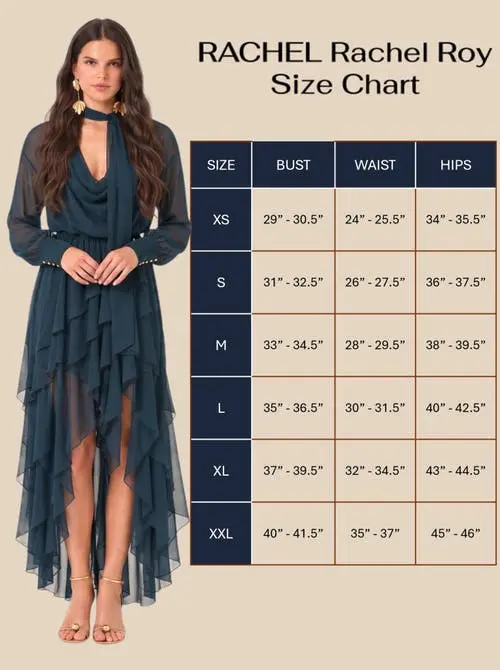 Rachel Rachel Roy Maurguerite Ruffle Maxi Dress