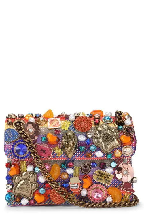 Kurt Geiger Mini Paddington Bear Kensington Crossbody Bag - Multi Pink
