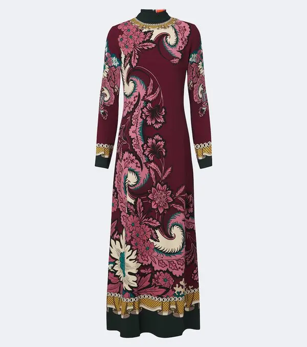 La DoubleJ Halle Printed Maxi Dress