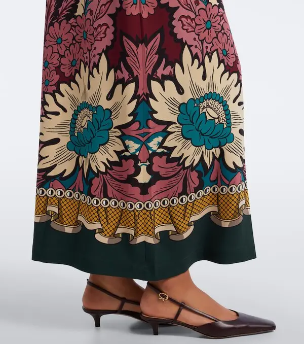 La DoubleJ Halle Printed Maxi Dress