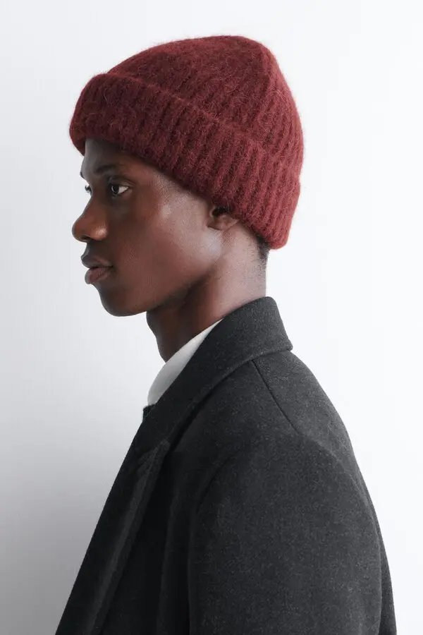 Cos Ribbed-knit Beanie