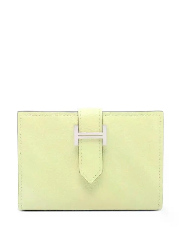 Hermès 2021 Mini Chevre Mysore Bearn Case Card Holder