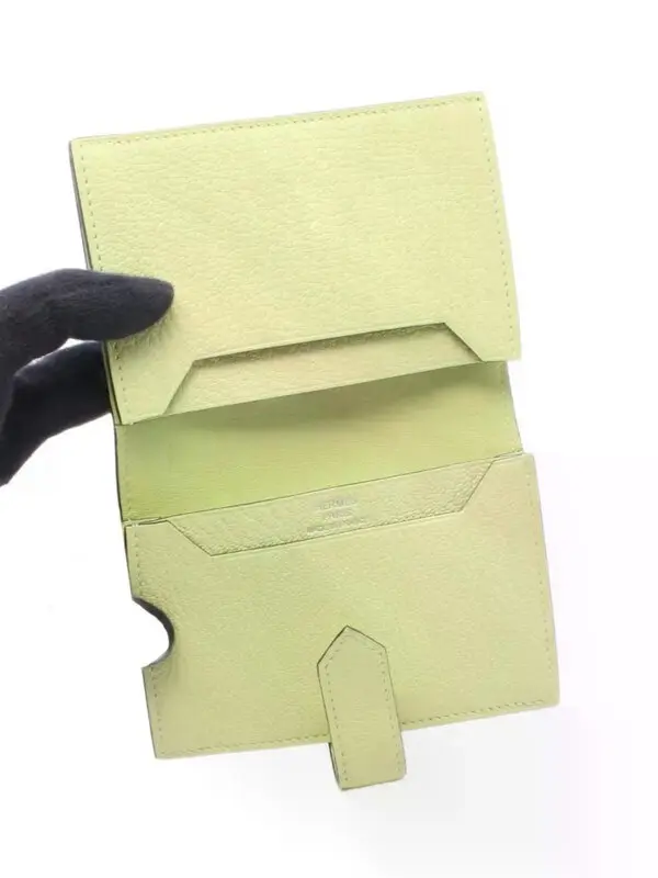 Hermès 2021 Mini Chevre Mysore Bearn Case Card Holder