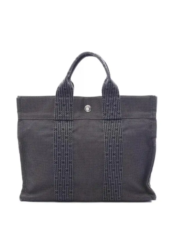 Hermès 1990-2010 Canvas Herline Pm Tote Bag