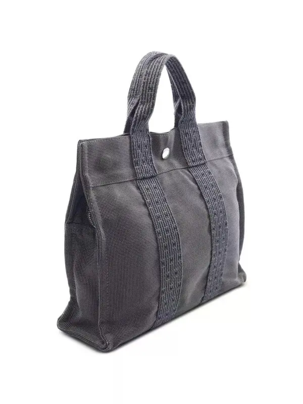 Hermès 1990-2010 Canvas Herline Pm Tote Bag