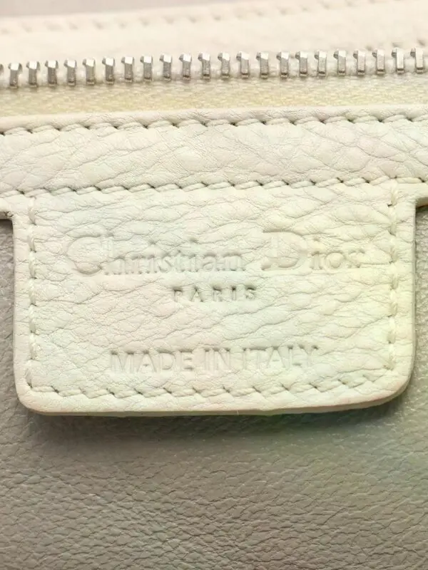 Dior 2000-2015 Leather Detective Handbag