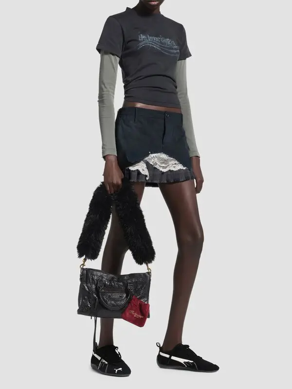 Balenciaga Patched Cargo Skirt