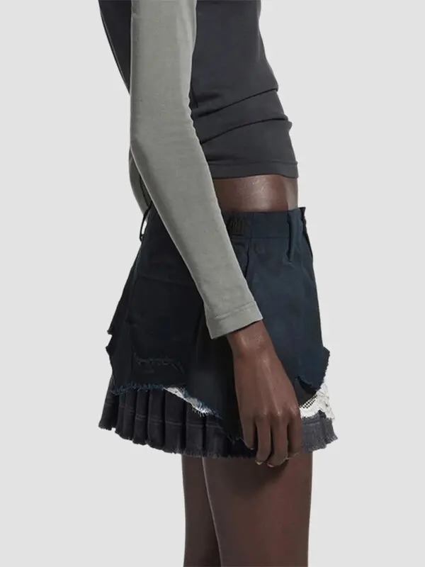 Balenciaga Patched Cargo Skirt