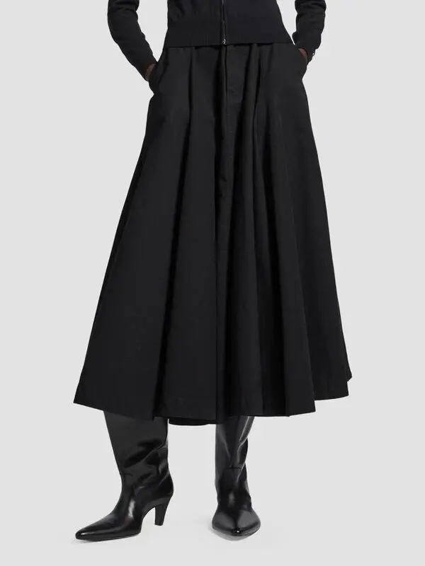 Balenciaga Godet Maxi Skirt