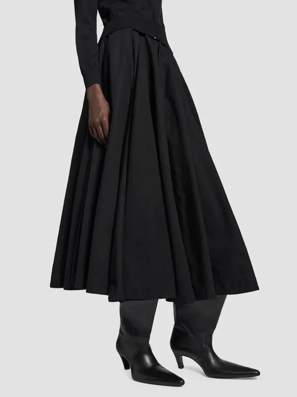 Balenciaga Godet Maxi Skirt