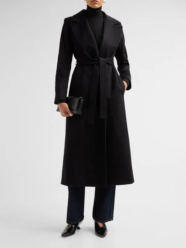 Fleurette Elle Cashmere Wrap Coat