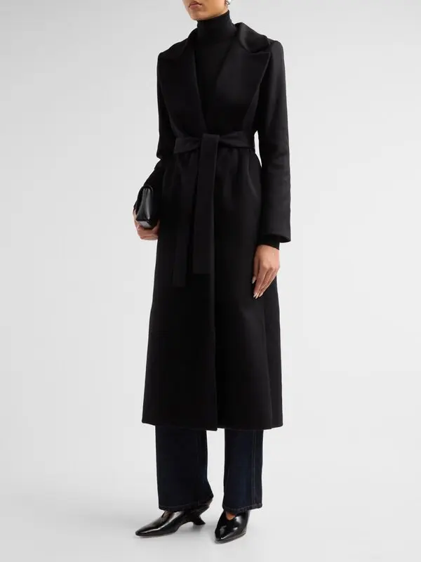 Fleurette Elle Cashmere Wrap Coat