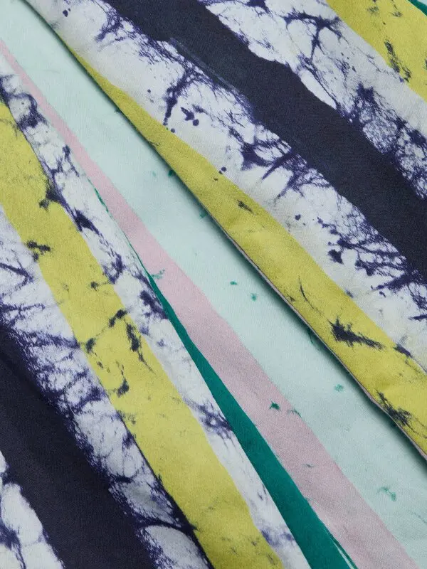 BUSAYO Kolawole Striped Cotton Skirt