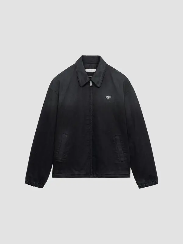 Prada Denim Blouson Jacket