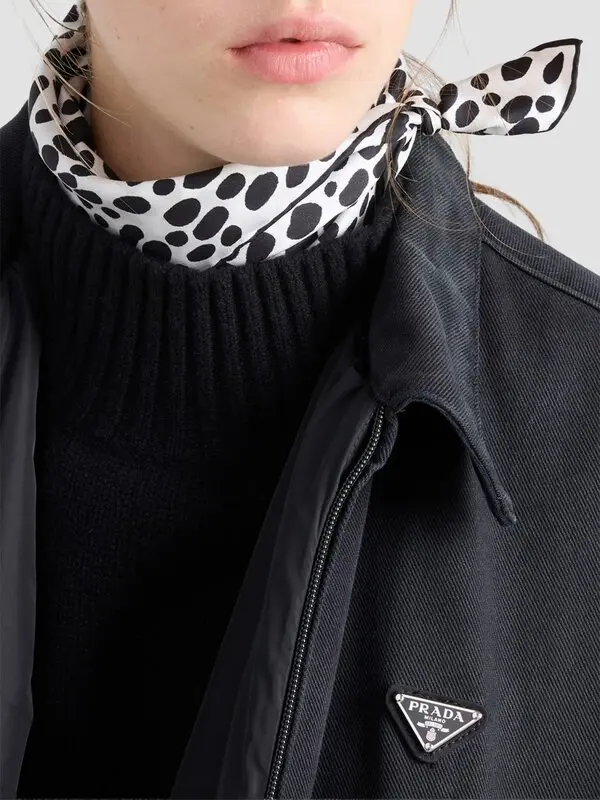Prada Denim Blouson Jacket
