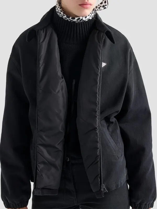 Prada Denim Blouson Jacket