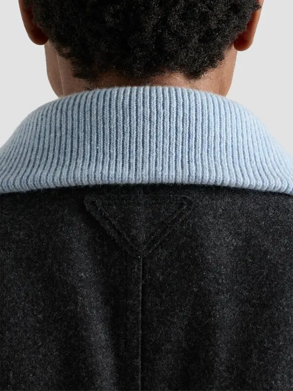 Prada Wool Single-breasted Blazer