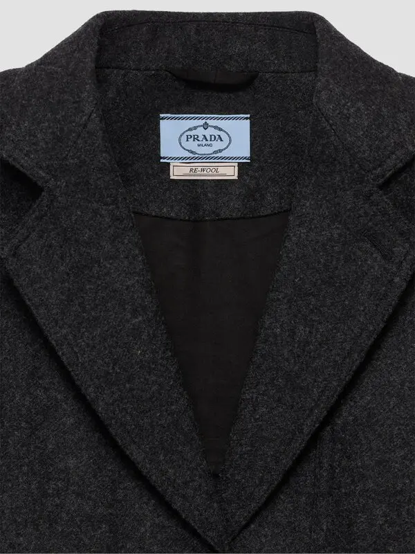 Prada Wool Single-breasted Blazer