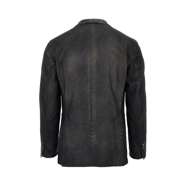 SANTANIELLO Wool-blend Destructured Jacket