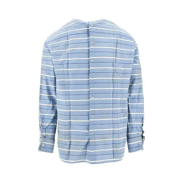 Prada Worn-out Effect Cotton Shirt