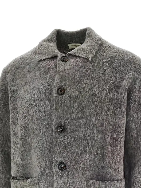 PIACENZA CASHMERE 1733 Brushed Button-up Cardigan