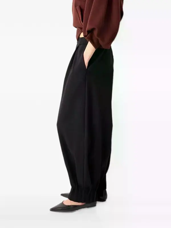 MEIMEIJ Pleated-cuff Palazzo Pants