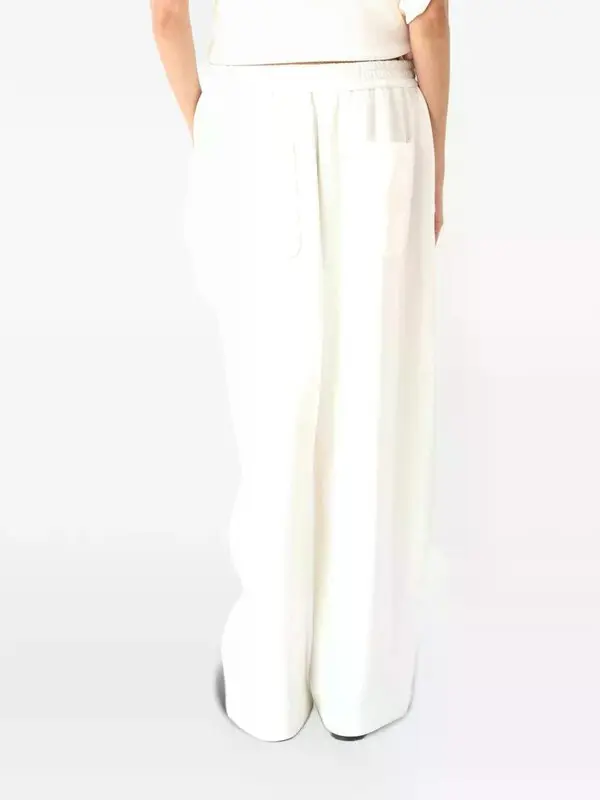 MEIMEIJ Elasticated-waistband Wide-leg Trousers