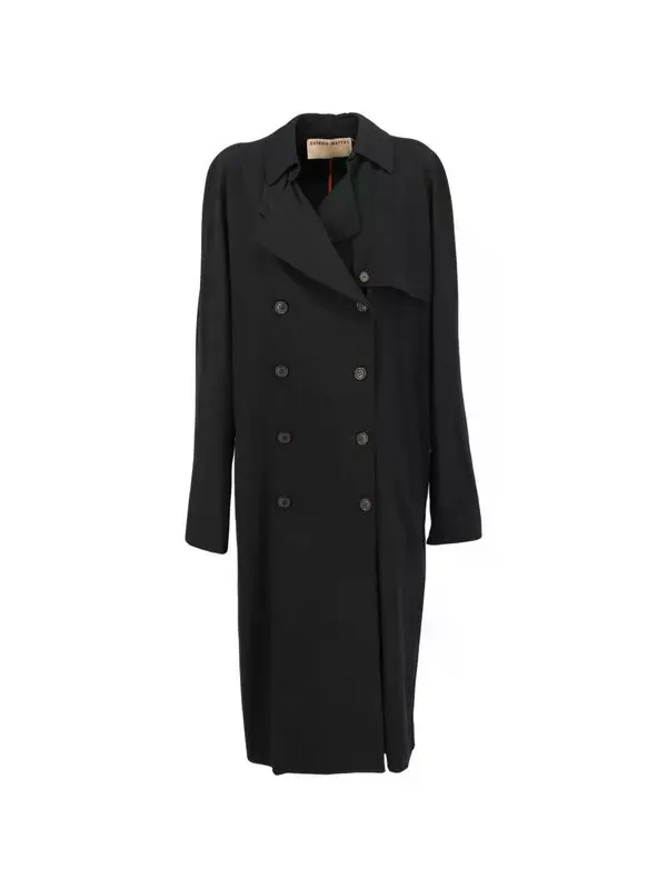 ANTONIO MARRAS VINTAGE Double-breasted Storm-flap Coat
