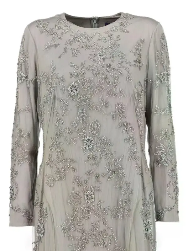 Polo Ralph Lauren Floral-embroidered Maxi Dress