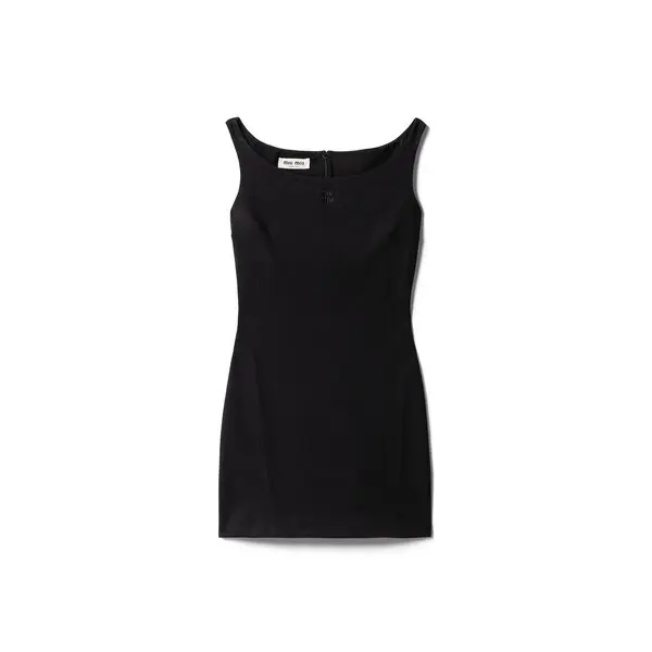 Miu Miu Milano Rib Knit Dress