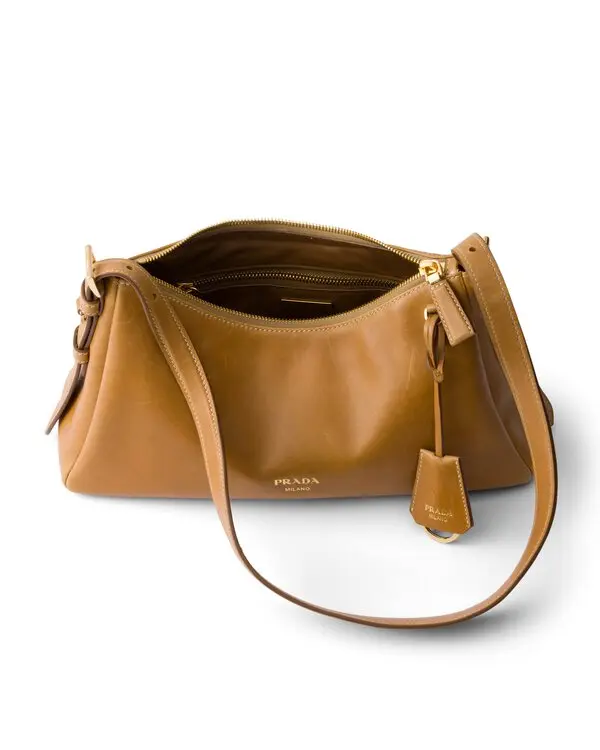 Prada Aimée Medium Leather Shoulder Bag