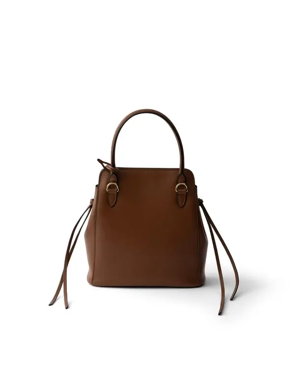 Prada Carry Mini Leather Handbag