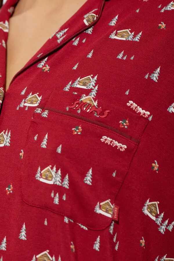 SKIMS Two-piece Pajama Set