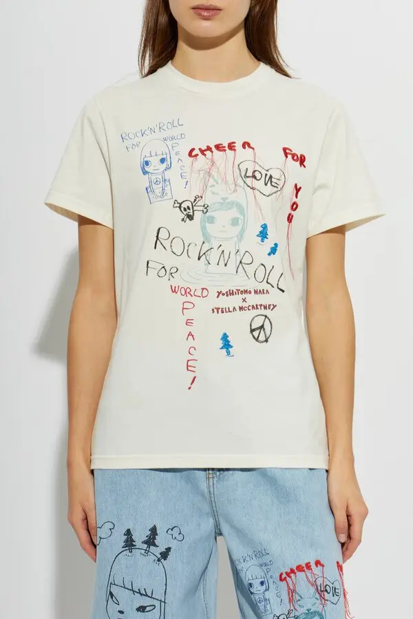Stella McCartney Yoshitomo Nara × T-shirt