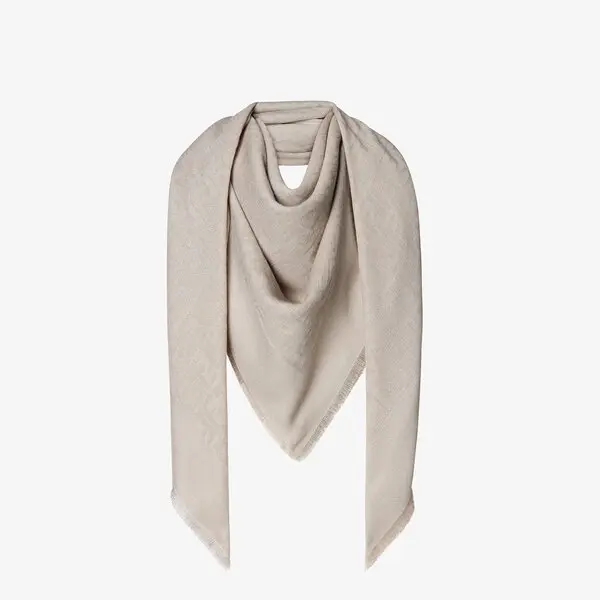 Fendi Ff Shawl - Grey