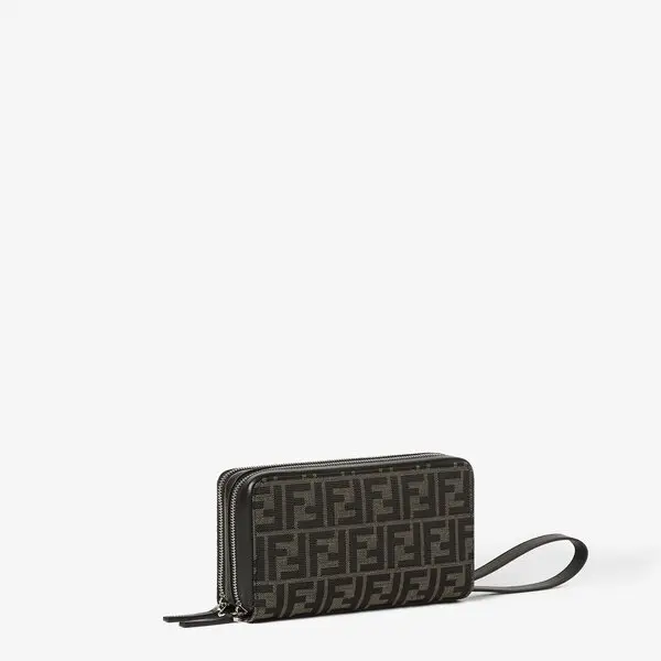 Fendi Standing Clutch - Brown