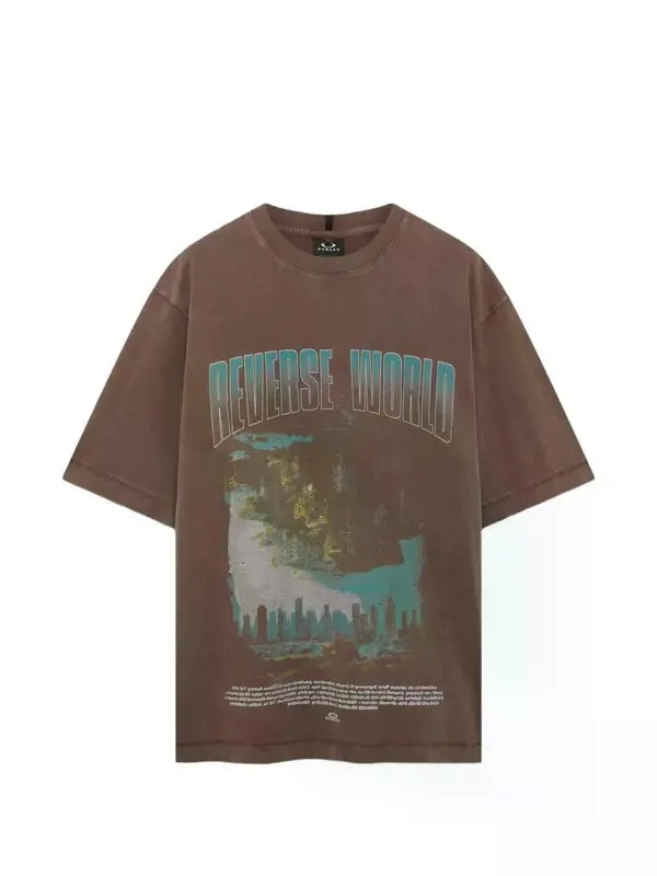 Oakley Reverse World Graphic-print T-shirt