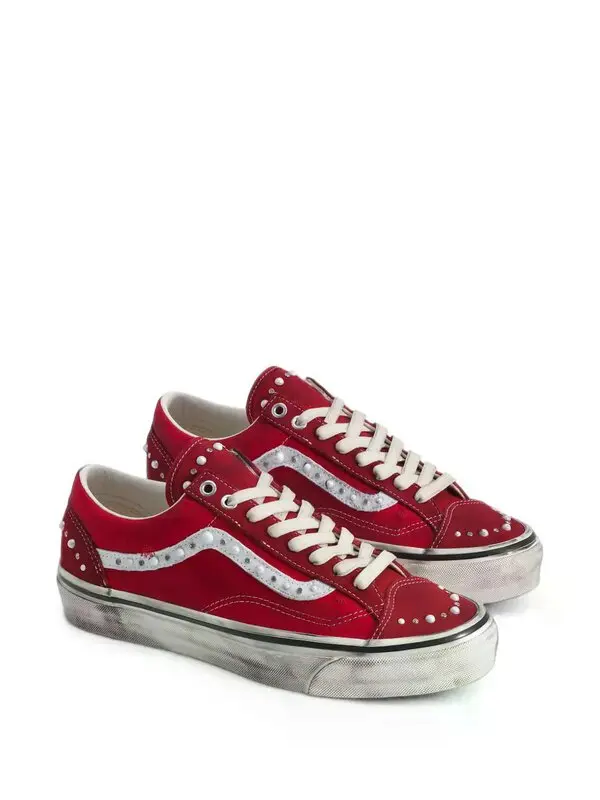 VANS Premium Old Skool 36 Faux-pearl Embellished Sneakers