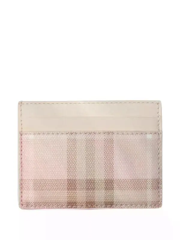Burberry Check Card Case