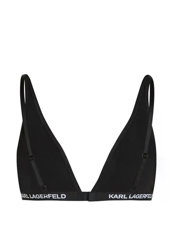 Karl Lagerfeld Logo Triangle Bra